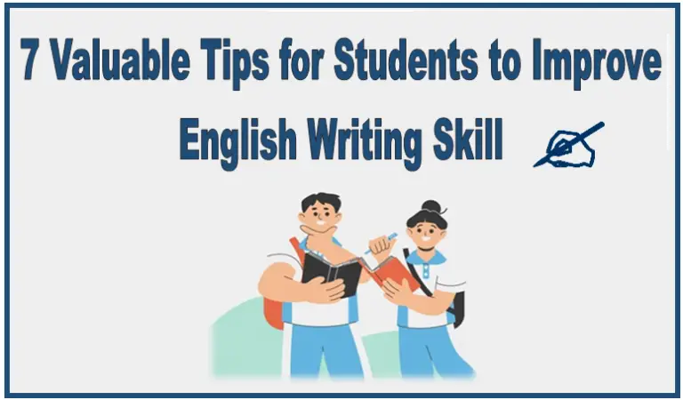 7 Valuable Tips for Students to Improve English Writing Skill - Online ...
